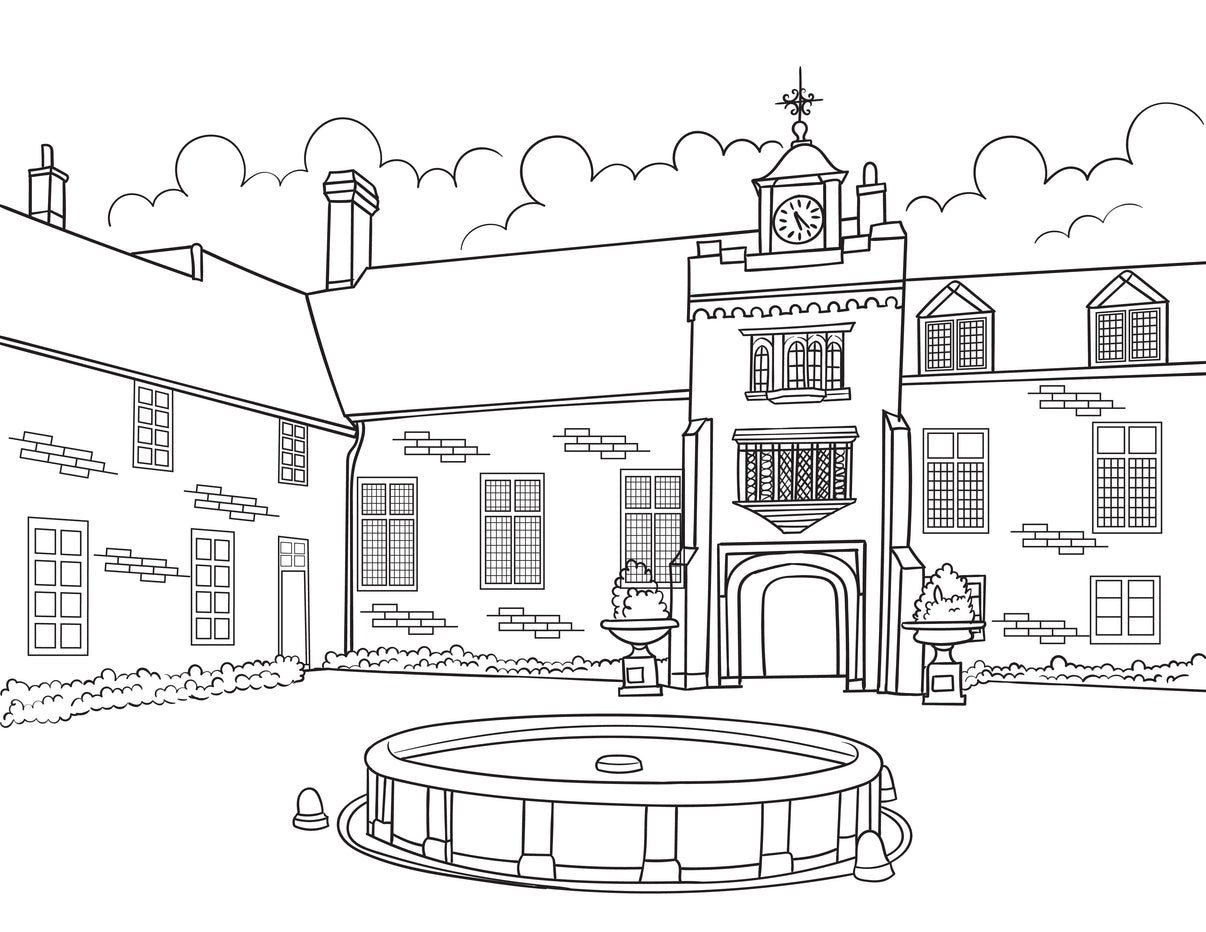 Fulham Colouring Book | Colour in Fulham Palace Gardens – Colour Your ...