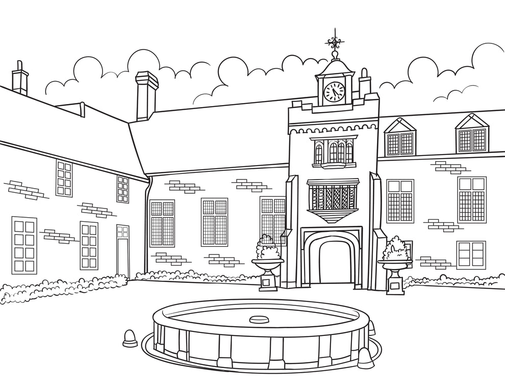 Fulham Colouring Book | Colour in Fulham Palace Gardens – Colour Your ...