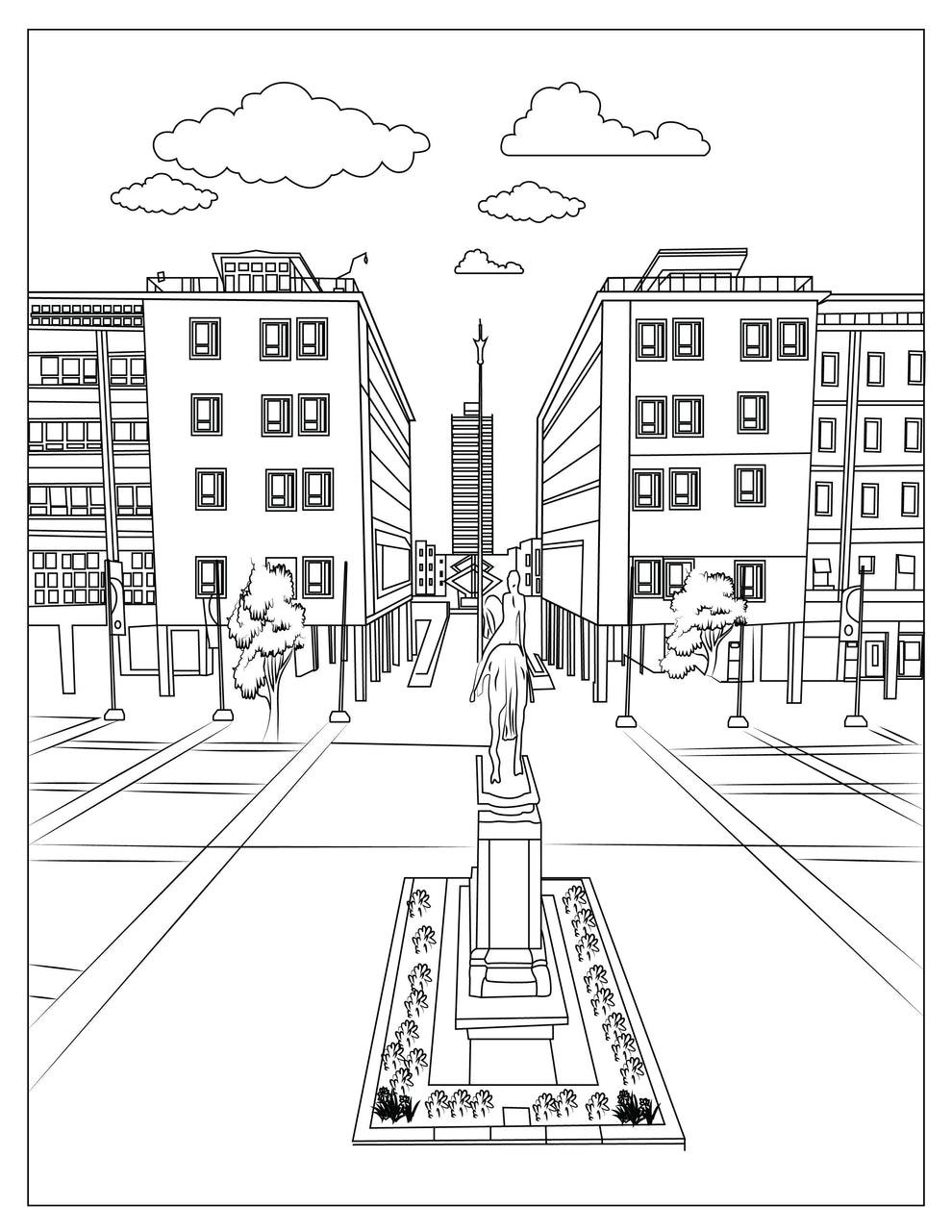 Coventry Colouring Book (A4) – Colour Your Streets