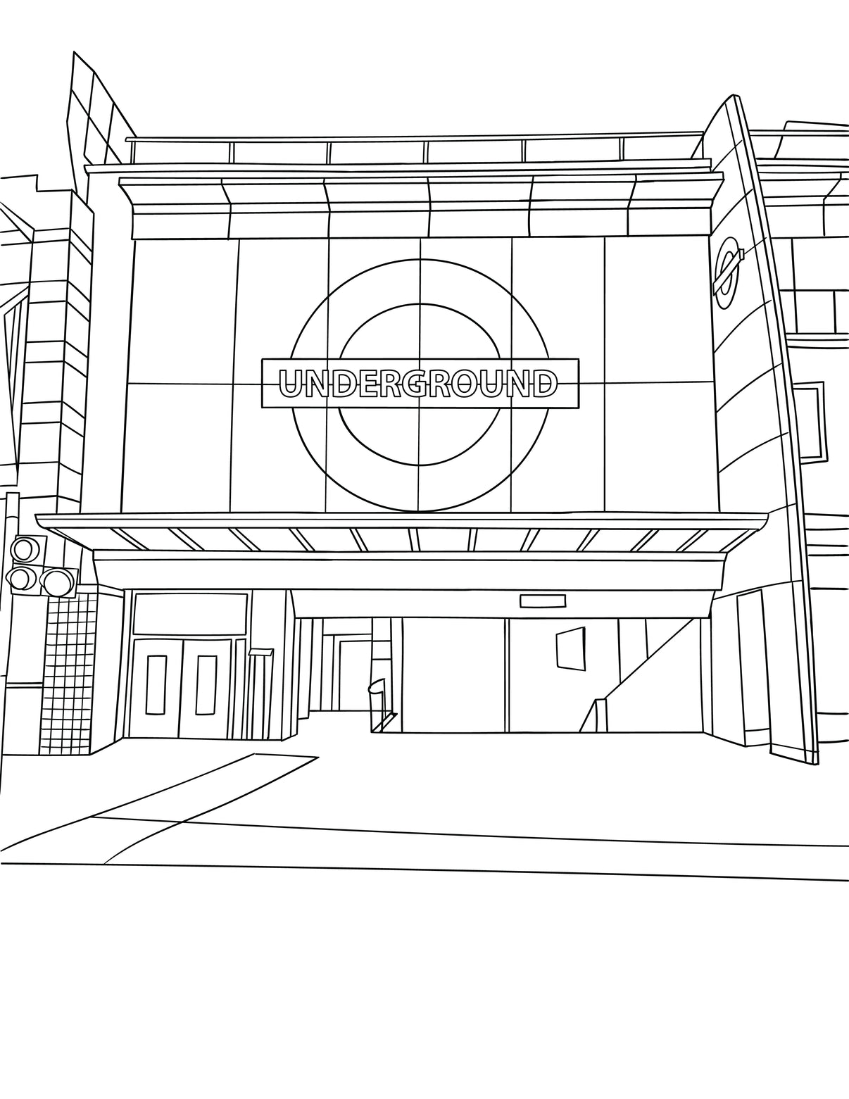 Brixton Colouring Book | Colour in Brixton Landmarks – Colour Your Streets