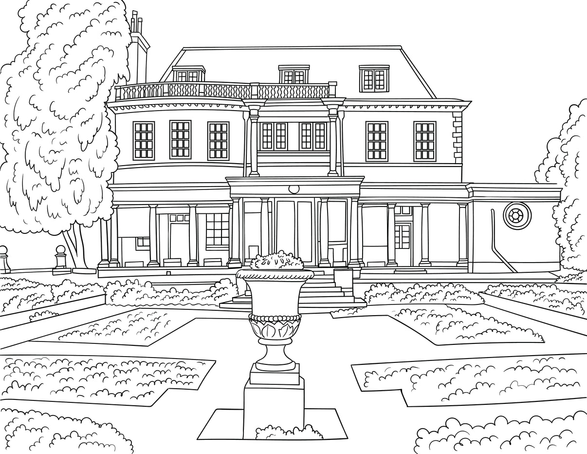 Wimbledon Colouring Book (A4) – Colour Your Streets