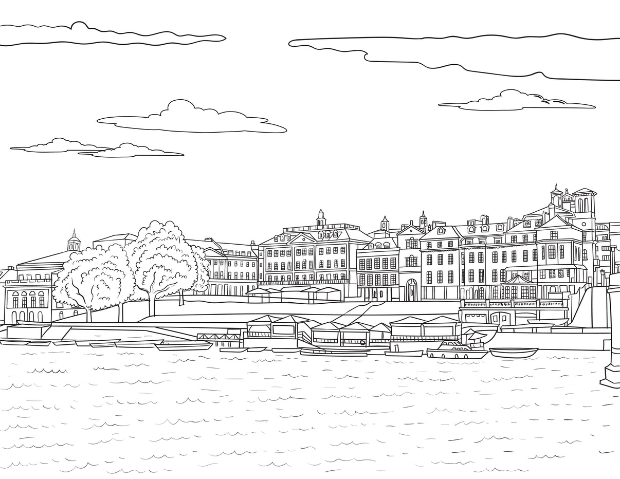 Richmond Colouring Book (A4) – Colour Your Streets