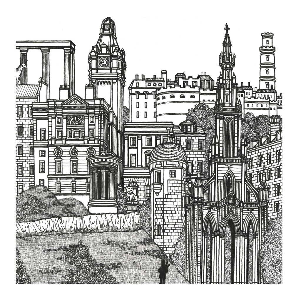 Enchanting British Cities Colouring Book – Colour Your Streets