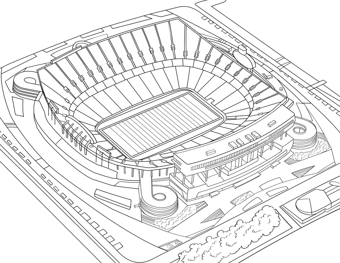 2026 World Cup Stadiums – Colour Your Streets