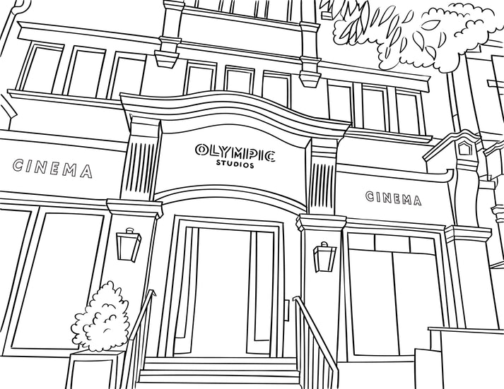 Barnes Colouring Book | Colour in Famous Barnes Landmarks – Colour Your ...