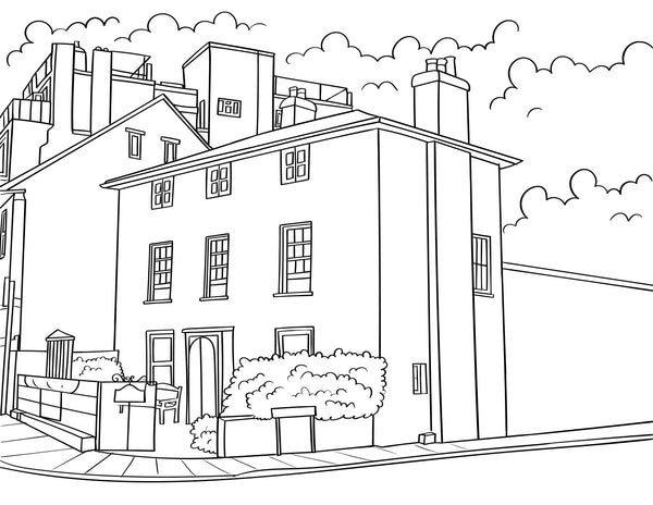 Barnes Colouring Book | Colour in Famous Barnes Landmarks – Colour Your ...