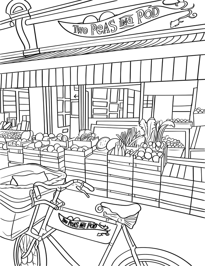 Barnes Colouring Book | Colour in Famous Barnes Landmarks – Colour Your ...