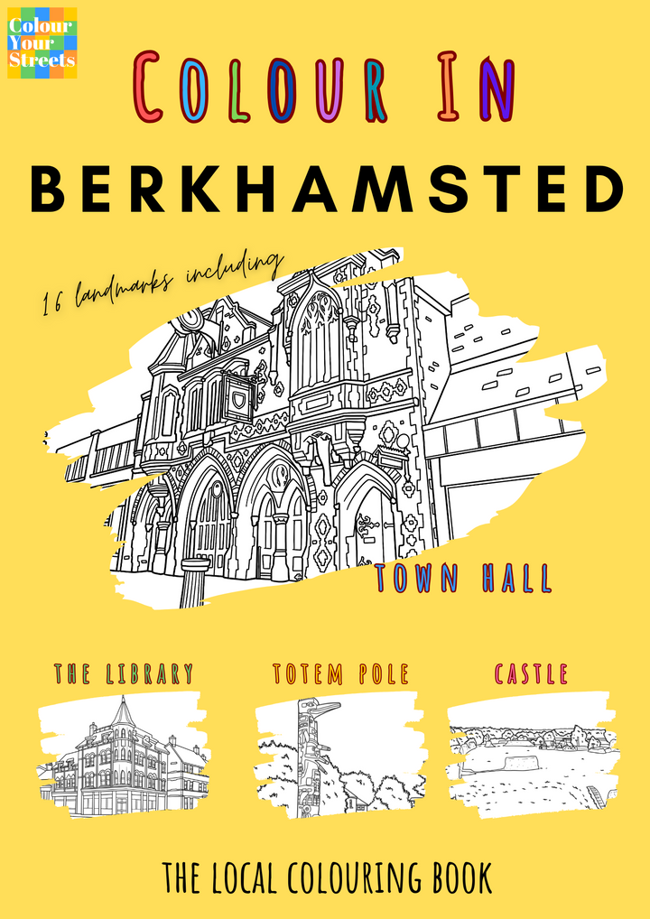 England Colouring Books | England A4 Colouring Books – Colour Your Streets