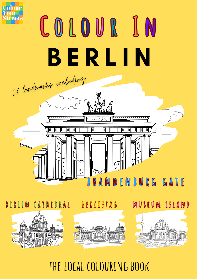 Berlin Colouring Book | Colour in Famous Landmarks in Berlin – Colour ...