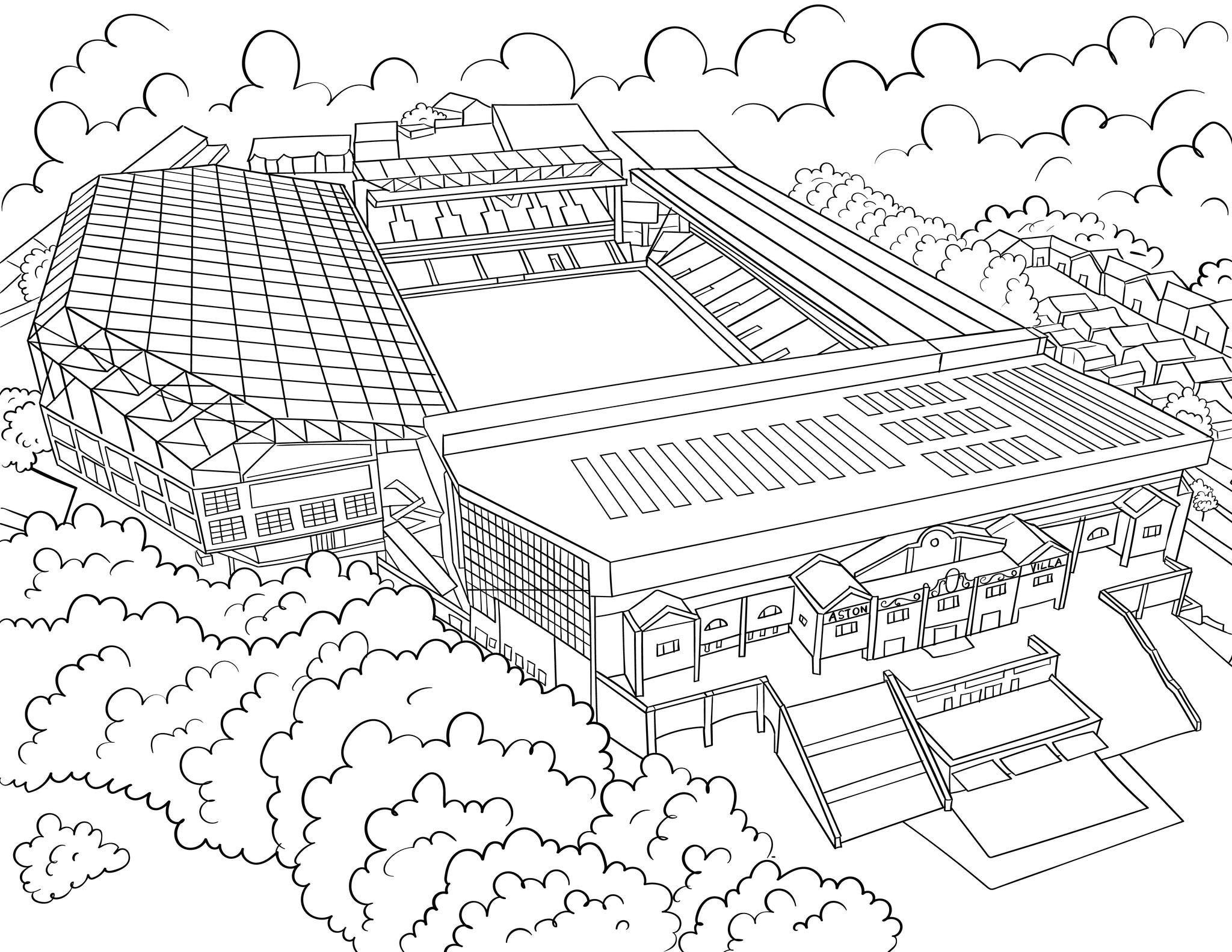Birmingham Colouring Book | Colour in Birmingham Landmarks – Colour ...