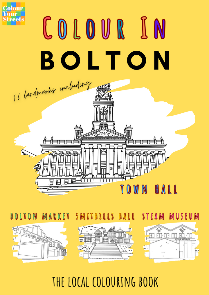 England Colouring Books | England A4 Colouring Books – Colour Your Streets