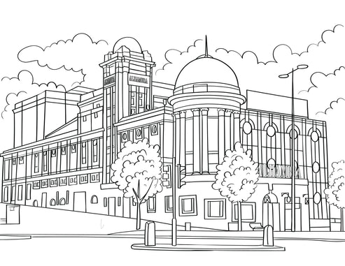 Bradford Colouring Book | Colour in Bradford Landmarks – Colour Your ...