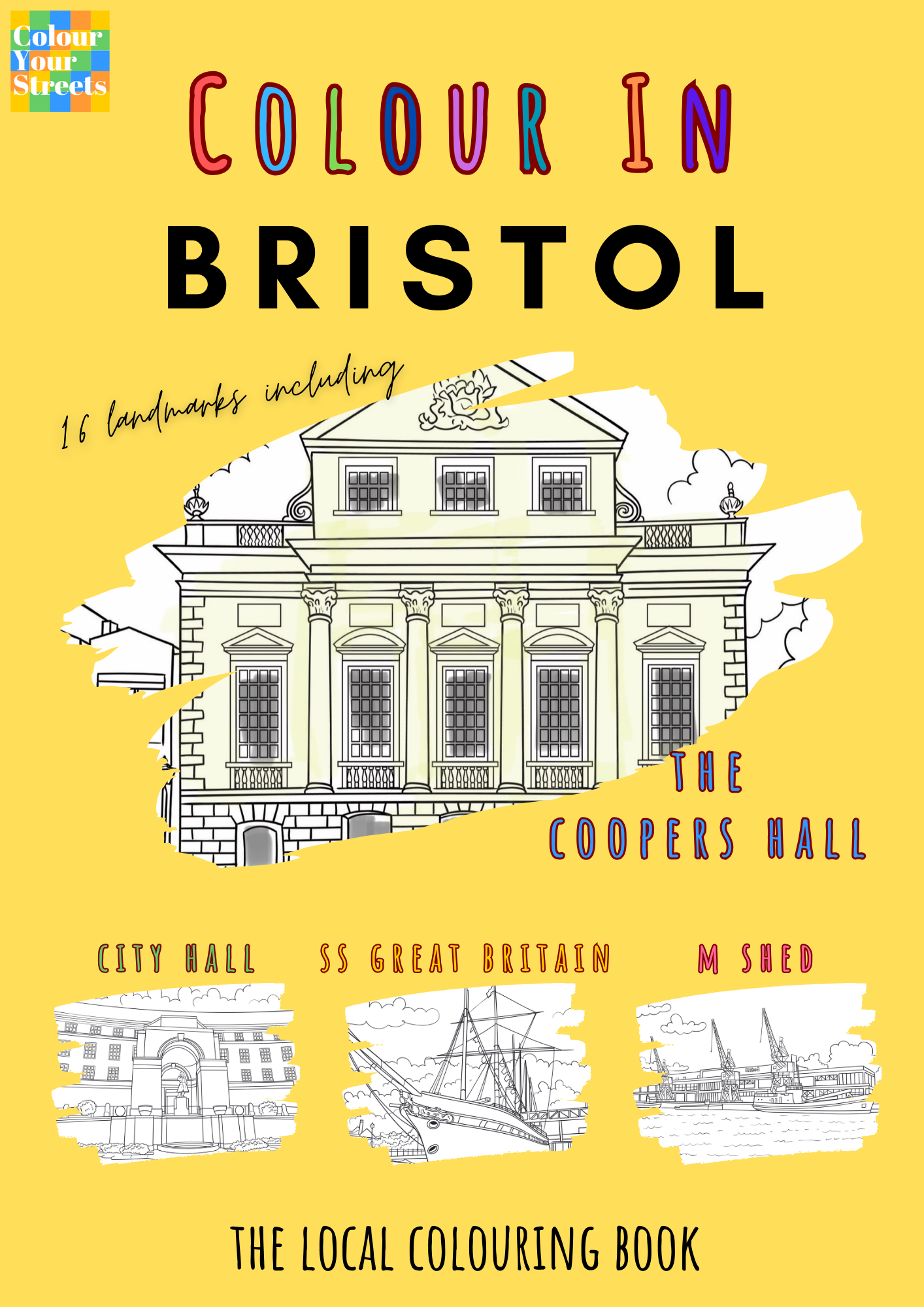 Bristol Colouring Book | Colour in Bristol Landmarks – Colour Your Streets