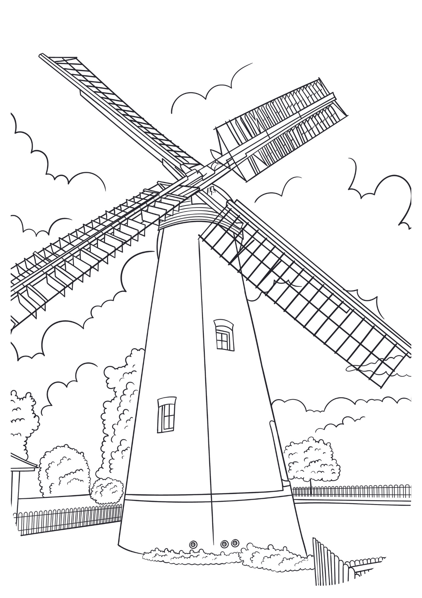 Brixton Colouring Book (A4) – Colour Your Streets