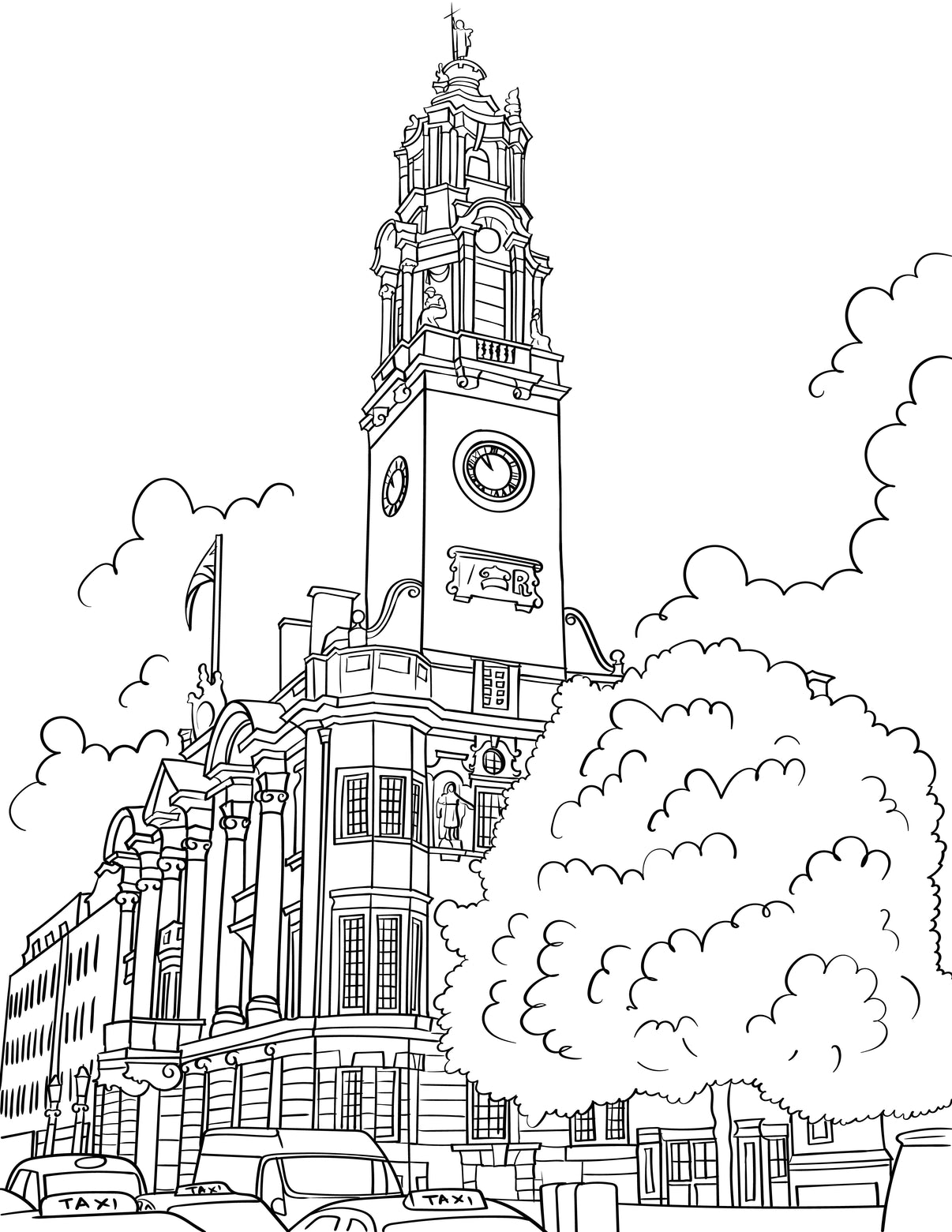 Colchester Colouring Book (A4) – Colour Your Streets