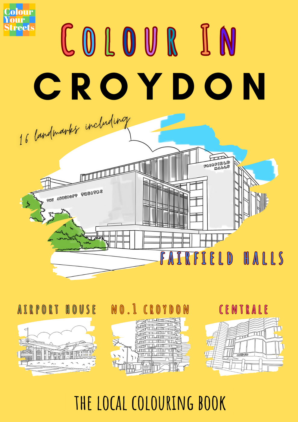 Croydon Colouring Book (A4) – Colour Your Streets