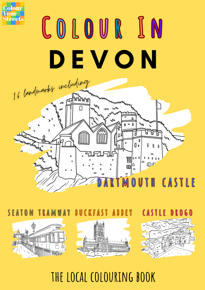 Devon Colouring Book (A4) – Colour Your Streets