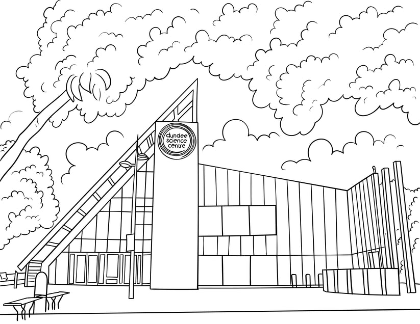 Dundee Colouring Book | Colour in Dundee Landmarks – Colour Your Streets