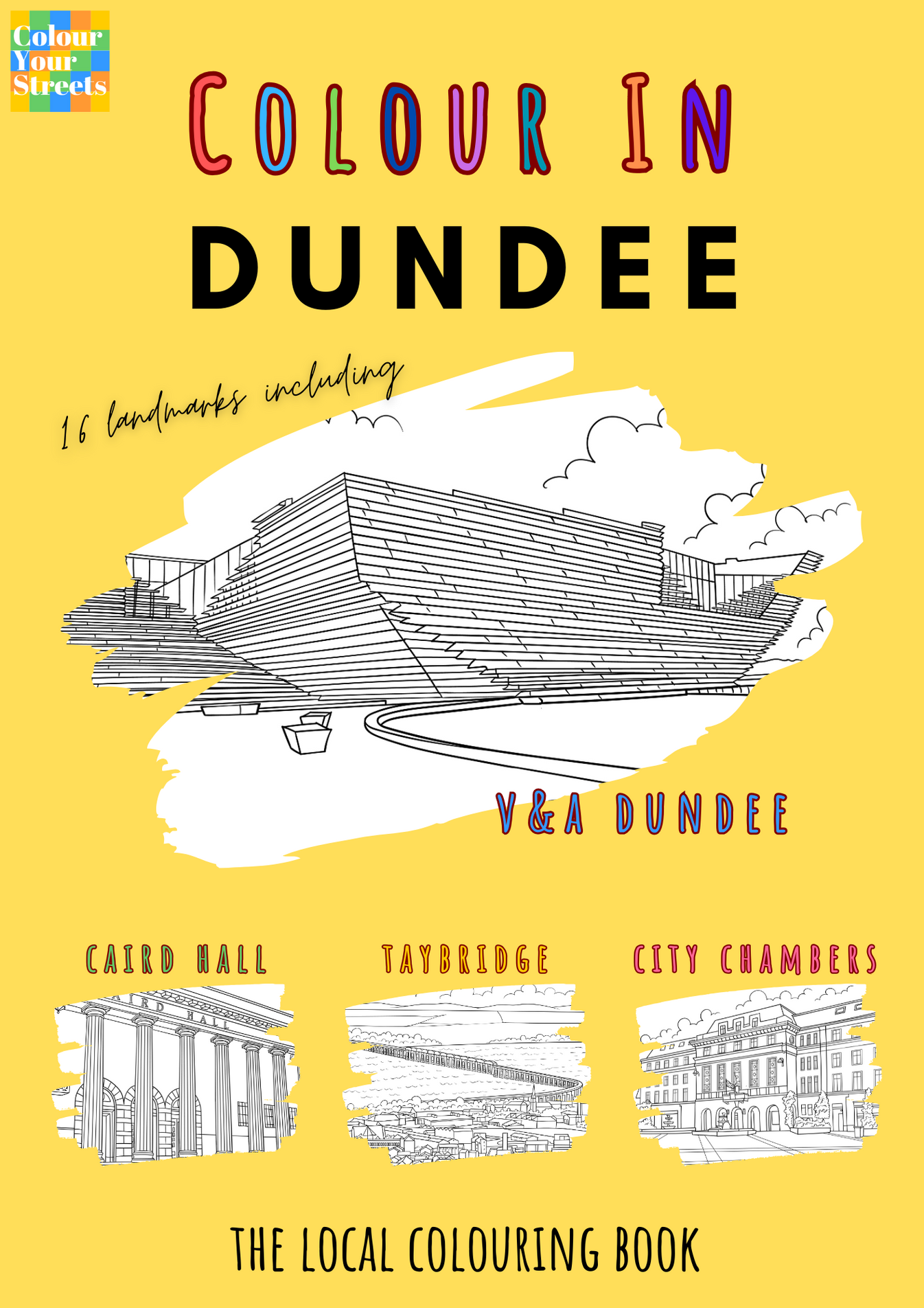 Dundee Colouring Book | Colour in Dundee Landmarks – Colour Your Streets