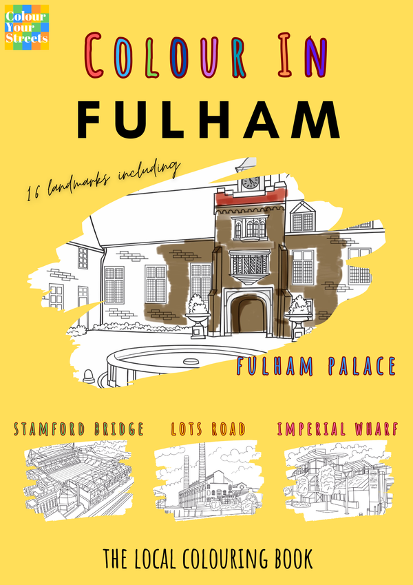 Fulham Colouring Book | Colour in Fulham Palace Gardens – Colour Your ...