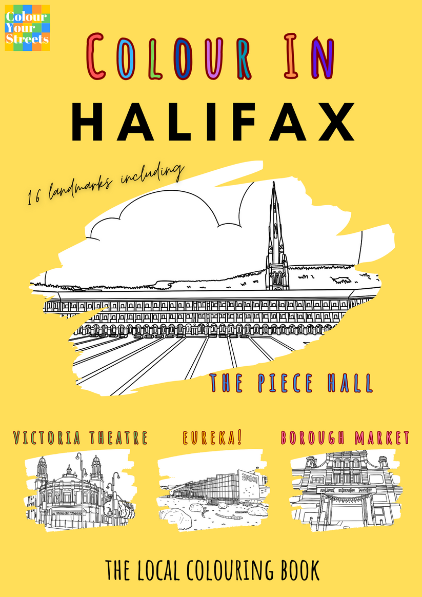 Halifax Colouring Book (A4) – Colour Your Streets