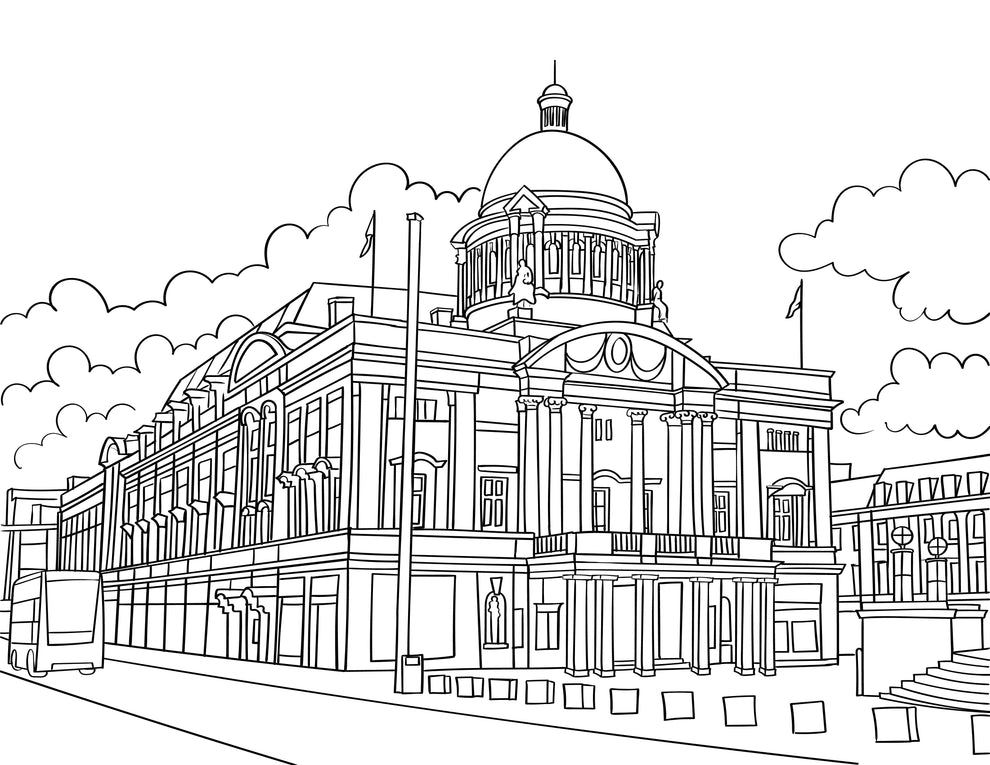 Hull Colouring Book (A4) – Colour Your Streets