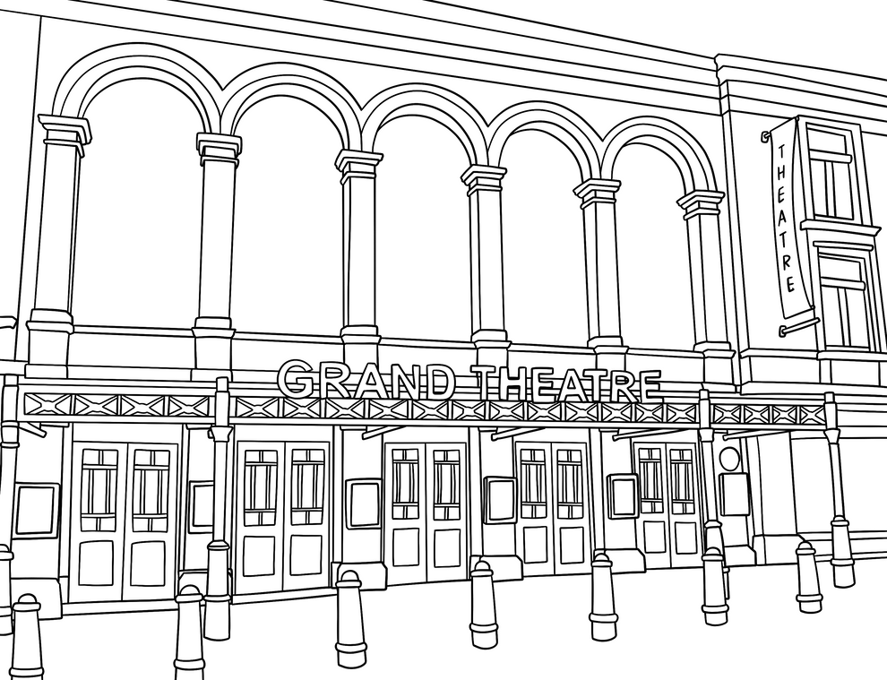 Wolverhampton Colouring Book (A4) – Colour Your Streets