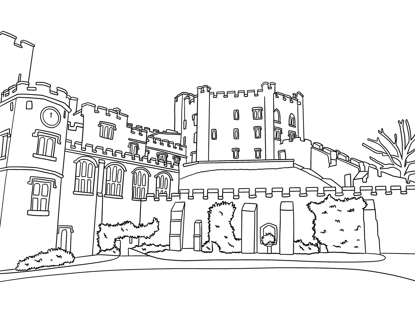Durham Colouring Book (A4) – Colour Your Streets