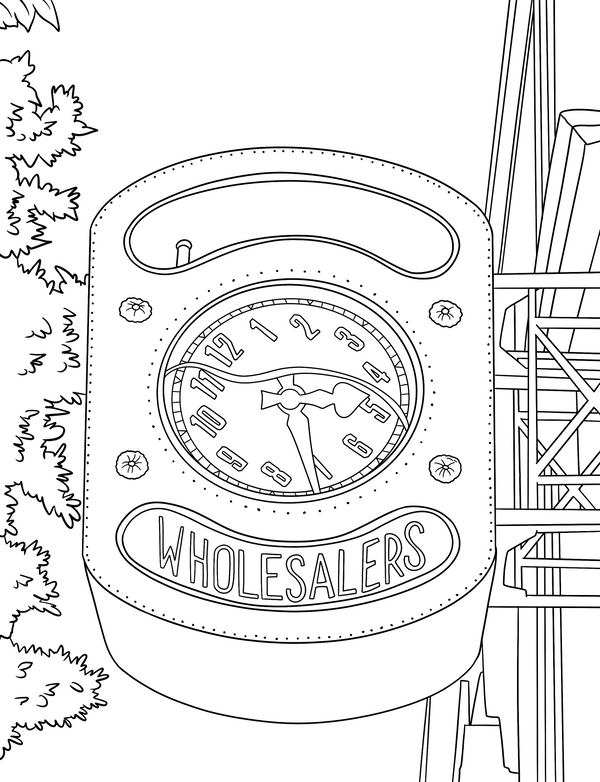 Stoke Newington Colouring Book (A4) – Colour Your Streets