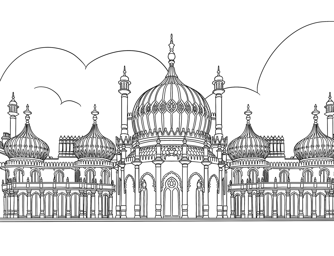 Brighton Colouring Book | Colour in Brighton Landmarks – Colour Your ...