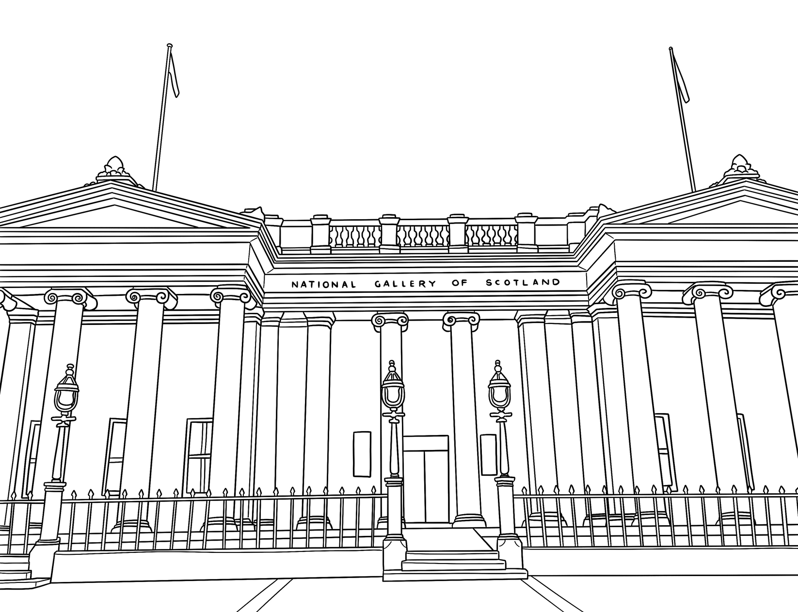 Edingburgh Colouring Book | Adult Colouring Books Edinburgh – Colour ...