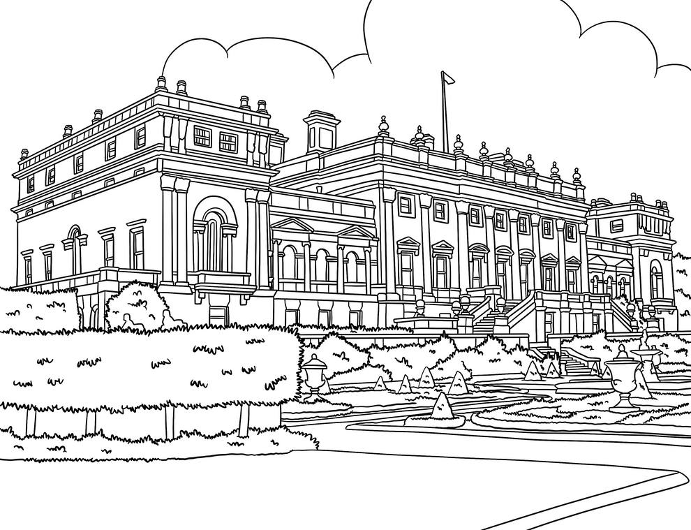 Leeds Colouring Book (A4) – Colour Your Streets