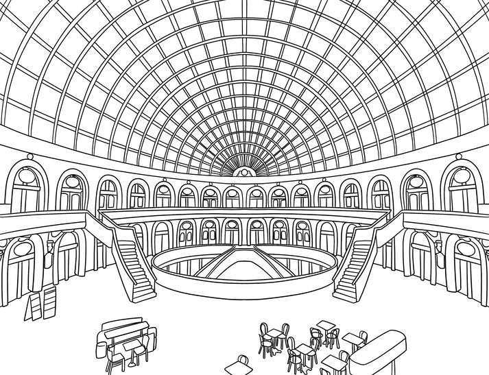 Leeds Colouring Book (A4) – Colour Your Streets