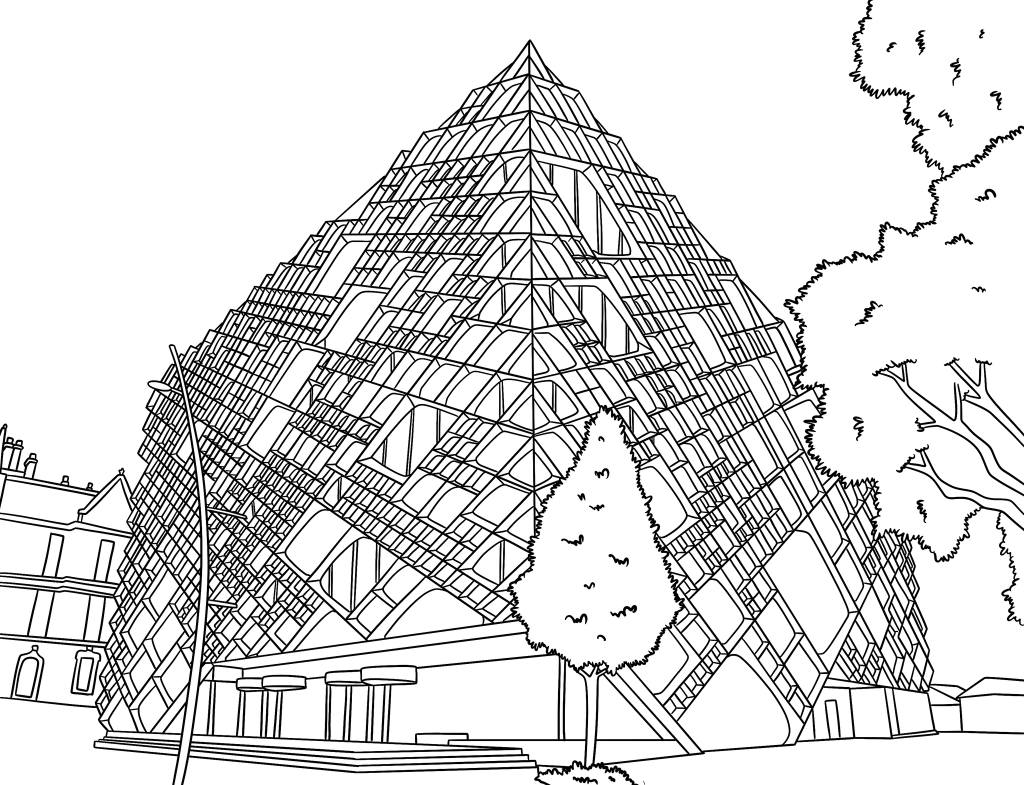 Sheffield Colouring Book (A4) – Colour Your Streets