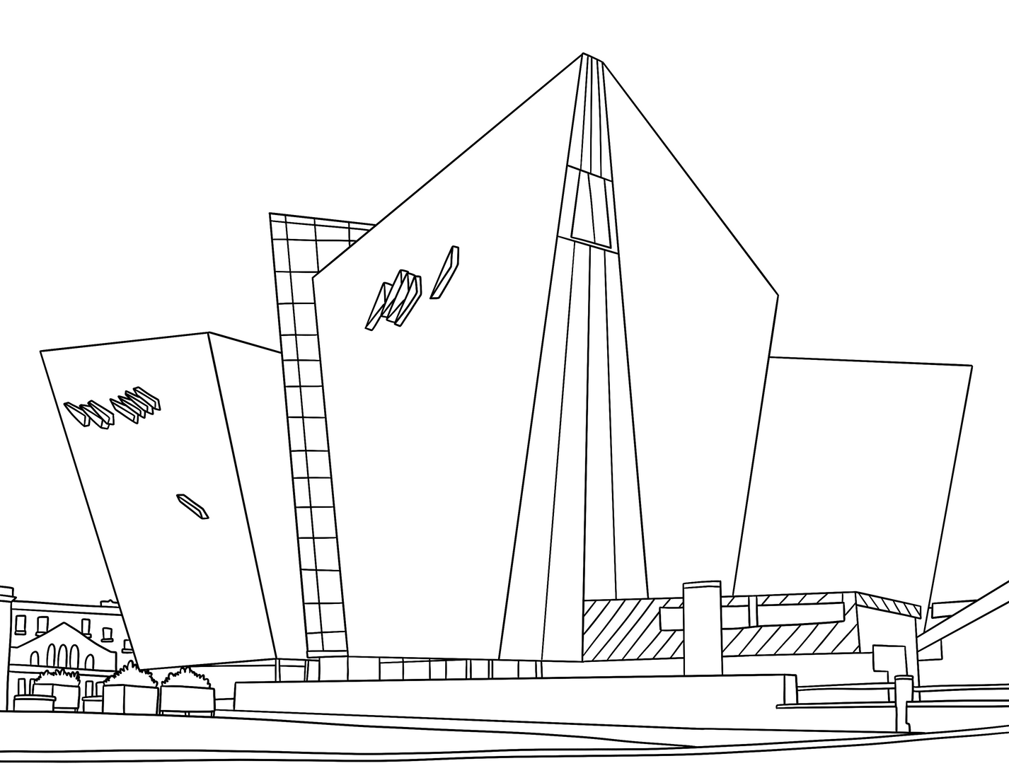 Belfast Colouring Book | Colour in the Belfast Castle – Colour Your Streets