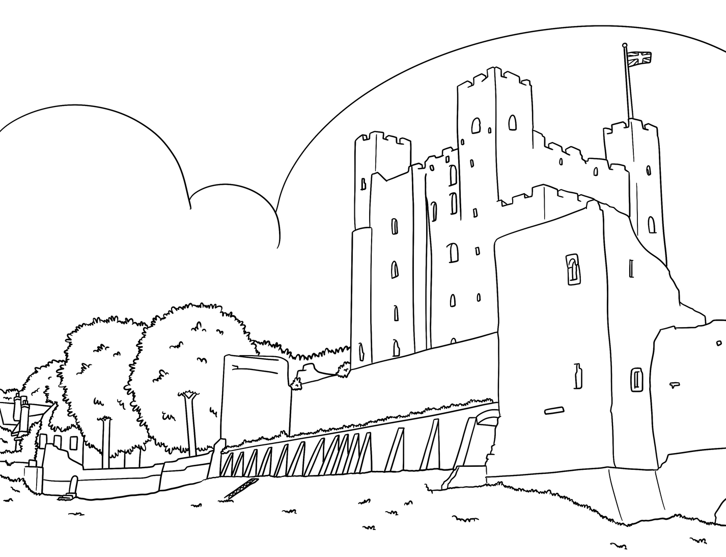 Kent Colouring Book (A4) – Colour Your Streets