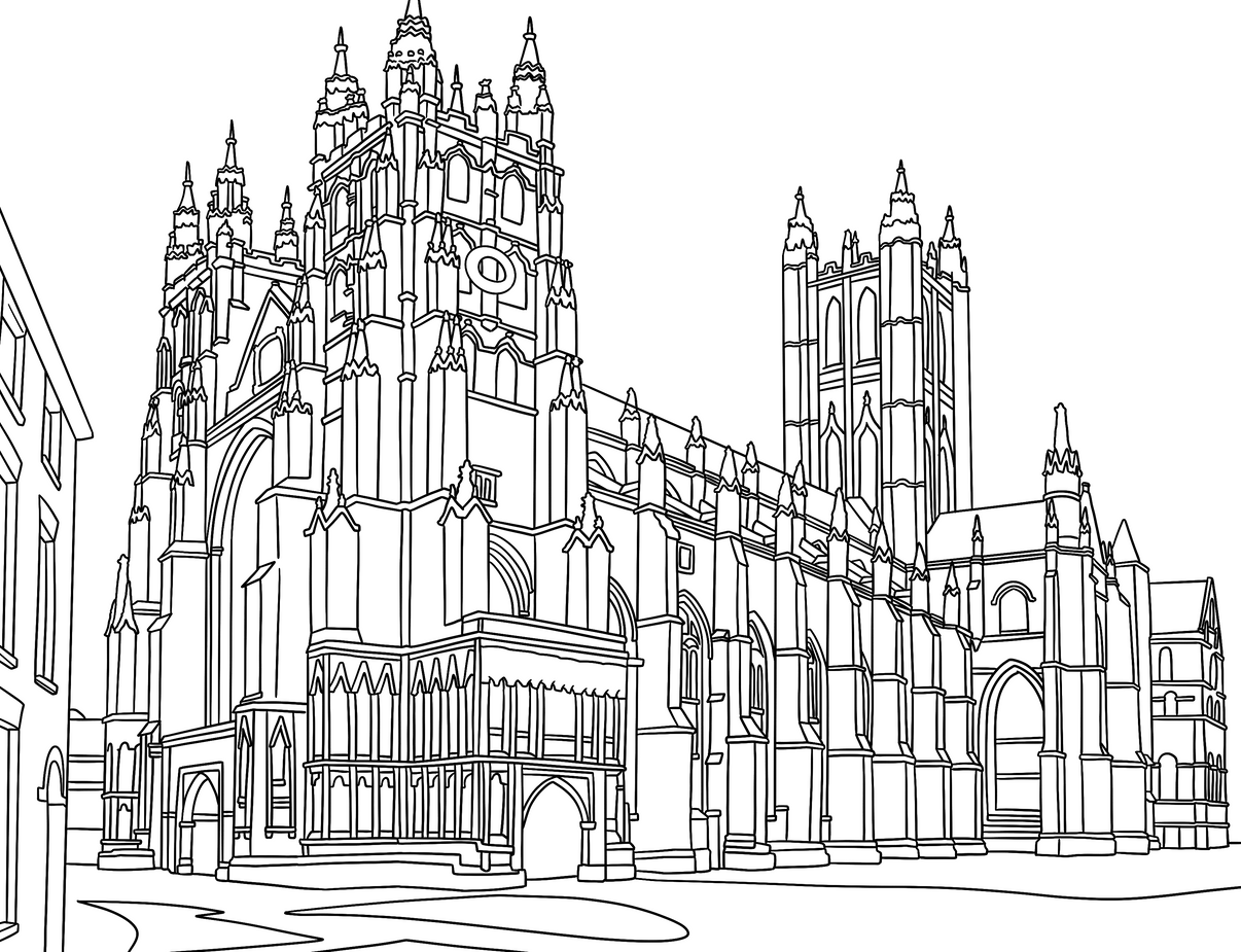 Kent Colouring Book (A4) – Colour Your Streets