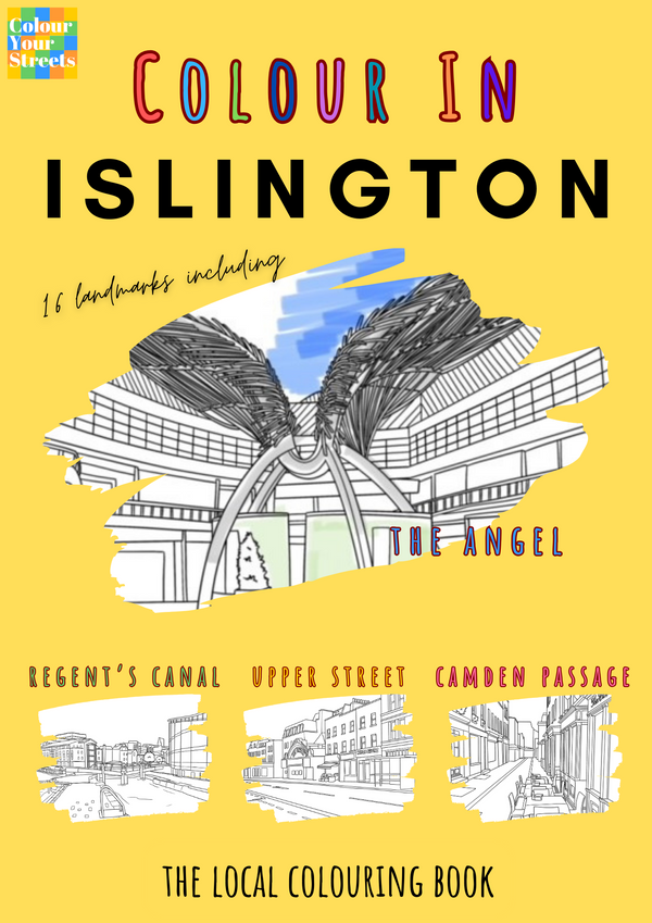 Islington Colouring Book (A4) – Colour Your Streets