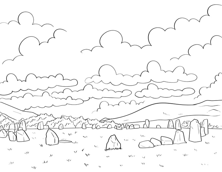 Lake District Colouring Book (A4) – Colour Your Streets
