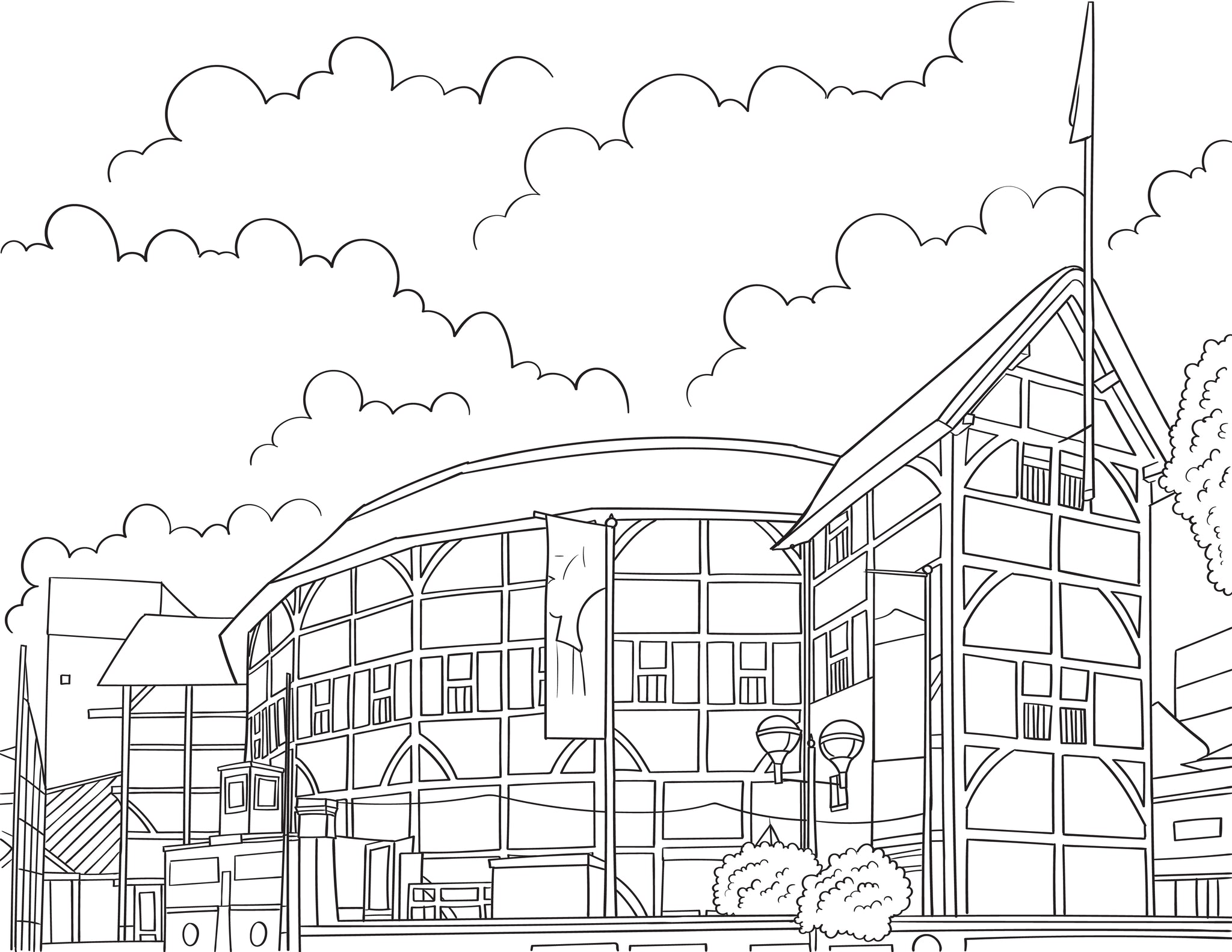 London Colouring in Book | London Landmarks Colouring Book – Colour ...