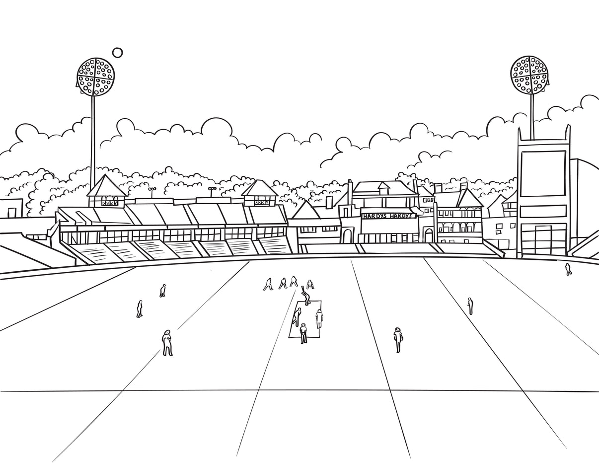 Nottingham Colouring Book (A4) – Colour Your Streets