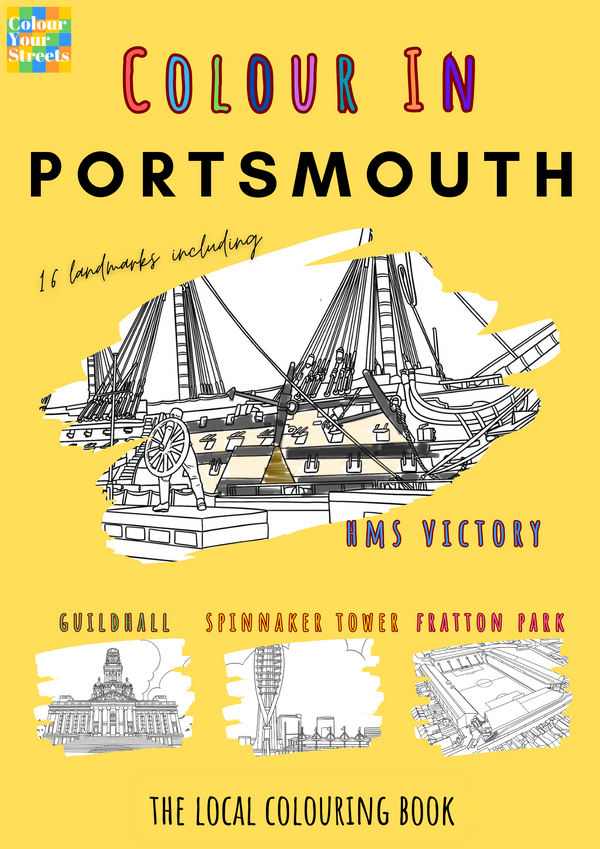 Portsmouth Colouring Book | Colour in Portsmouth Landmarks – Colour ...