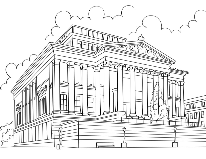 Preston Colouring Book (A4) – Colour Your Streets
