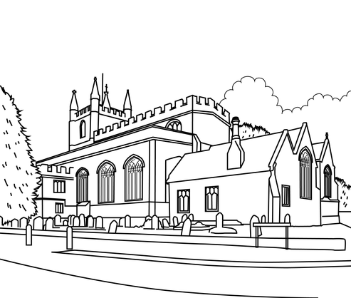 Basingstoke Colouring Book | Colour in Basingstoke Landmarks – Colour ...