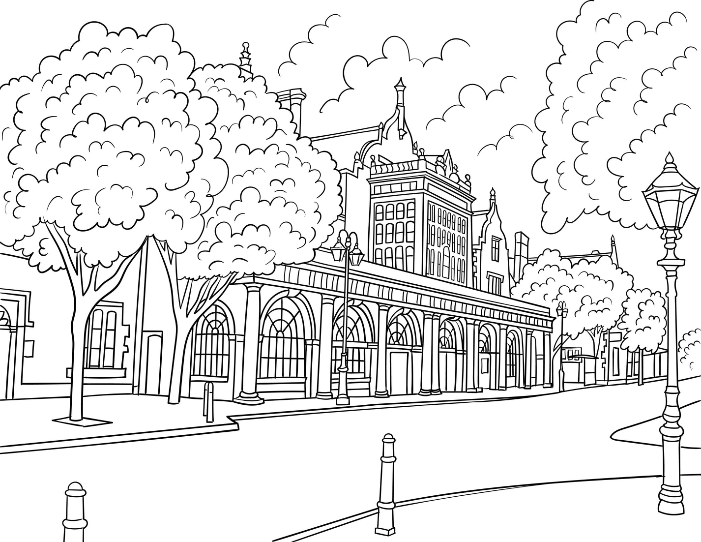 Stoke On Trent Colouring Book (A4) – Colour Your Streets