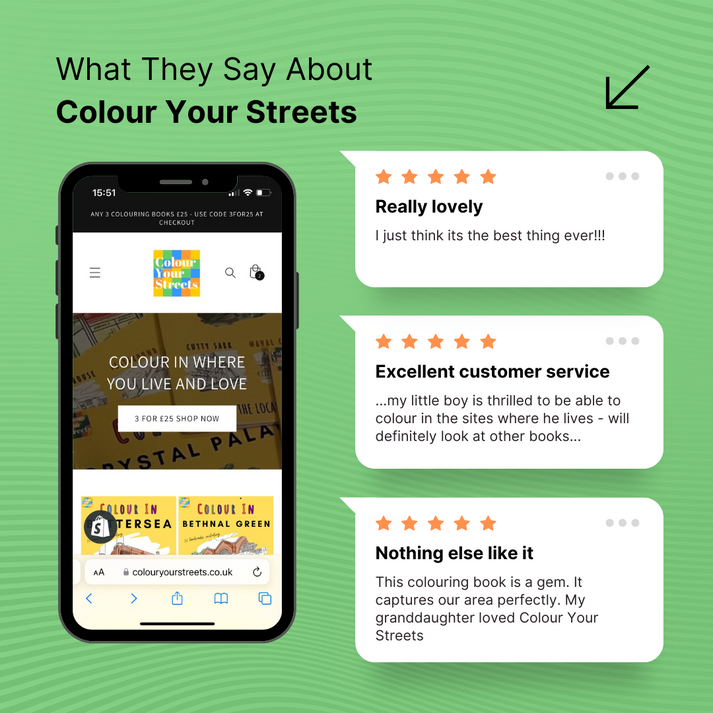 Sutton Colouring Book (A4) – Colour Your Streets