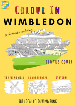 Wimbledon Colouring Book (A4) – Colour Your Streets