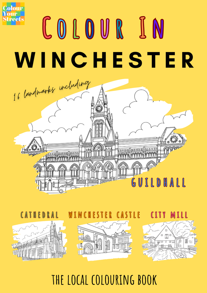 Winchester Colouring Book (A4) – Colour Your Streets